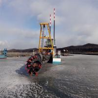 China Small Csd200 Head Cutter Suction Dredger Ships 40000 KG Capacity 8 Inch for sale
