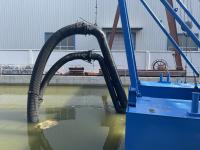 China Diesel Engine Jet Suction Sea Dredger 20m Dredging Depth with Dual Pump for sale
