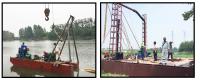 China Electric Jet Suction Dredger 10 Inch for Sand Dredging Diamond Mining for sale