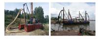 China Electric Jet Suction Dredger 10 Inch for Sand Dredging Diamond Mining for sale