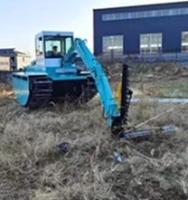 China Keda 20t Hydraulic Track Drive Amphibious Dredger for Port River Lake Sea Dredging for sale
