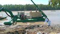China Amphibious Dredger 25t Multi-functional Cutter Suction Dredging Machine for Port River Lake for sale