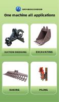 China Multifunctional Amphibious Dredger with Self Propulsion Corrosion Resistant Hull for sale