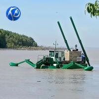China Amphibious Swamp Buggy Excavator 20t Dredger with 250mm Pump 6.5m Depth for sale