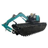 China 4000KG Load Capacity Amphibious Dredger With 15M Dredging Depth for sale