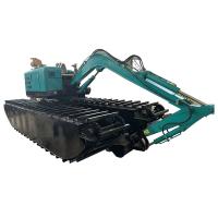 China 4000KG Load Capacity Amphibious Dredger With 15M Dredging Depth for sale
