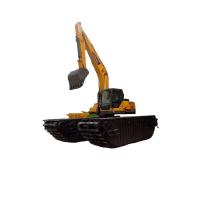 China 4000KG Load Capacity Amphibious Dredger With 15M Dredging Depth for sale