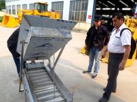 China Portable Gold Dry Washer 1-3t/h 30kg for Alluvial Gold Mining Desert Area for sale