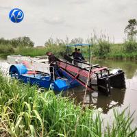 China 1 Row Aquatic Weed Harvester Remote Centralized Control CCSB Steel 1000-5000 m² Workload for River Canal Cleaning for sale