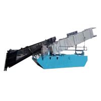 China Gear Drive Aquatic Weed Harvester 24H Continuous Work 4 Layers Anti-Rust Paint Water Cleaning for sale