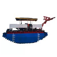 China 24H Continuous Aquatic Weed Harvester 4 Layers Anti-Rust Marine Paint 5000m²/h for sale