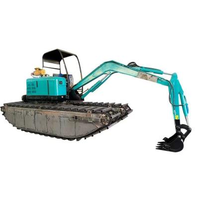 China Amphibious Excavator 500m Output Distance 4m Dredging Depth 1m³ Bucket Capacity 194kw for sale