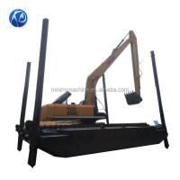 China Amphibious Excavator Dredger 6.5m Dredging Depth 194KW Engine 1500m Discharge Distance for sale