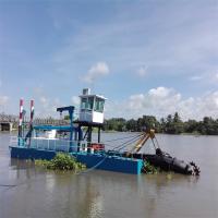 China 16 Inch Cutter Suction Dredger for Small Gold Extraction Diesel Powered Chain for sale