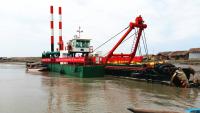 China 16 Inch Cutter Suction Dredger for Small Gold Extraction Diesel Powered Chain for sale