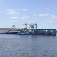 China KEDA Marine Engine Cutter Suction Dredger 10/8 Inch Pump 800 M3/H Water Flow for sale