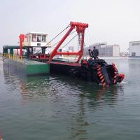 China KEDA Marine Engine Cutter Suction Dredger 10/8 Inch Pump 800 M3/H Water Flow for sale