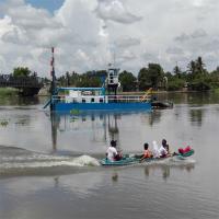 China Hydraulic Mud Pump Cutter Suction Dredger 10 Inch for Sand Mud Dredging for sale