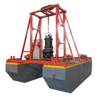 China Submersible Sand Dredge Pump Boat 25kw Cutter Power 50-70m3h Capacity for sale