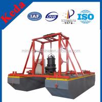China Submersible Sand Dredge Pump Boat 25kw Cutter Power 50-70m3h Capacity for sale