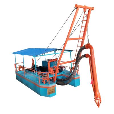 China Diesel Jet Suction Dredger with 100cm Draught 5m Dredging Depth for sale