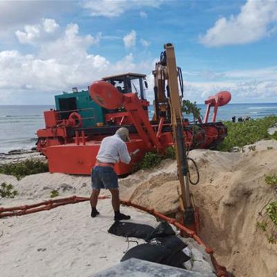 China Self Propulsion Amphibious Dredger for Construction / River Dredging for sale