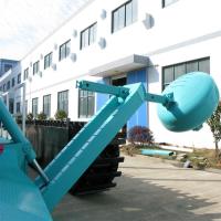China Amphibious Multipurpose Dredger 20t 194kw with Cutter Suction and Ladder Winch for sale