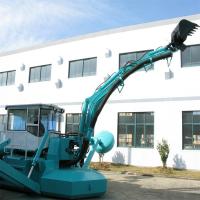 China Amphibious Multipurpose Dredger 20t 194kw with Cutter Suction and Ladder Winch for sale