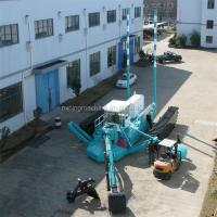 China Customized Amphibious Dredger 30t Weight with 3 Stage Cutter Head for sale