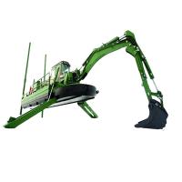 China Diesel Engine Amphibious Cutter Suction Dredger 500m3/h Water Flow 1500m Discharge for sale