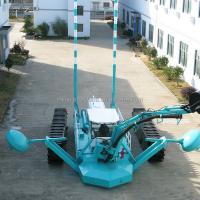 China Shallow Water Work Sites Amphibious Dredger 6m Dredging Depth 100cm Draught for sale