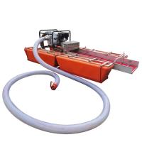 China 2inch Mini Gold Dredger 100cm Draught 2 Float Sets 5-15t/h for Mining for sale