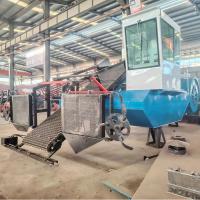 China 19000 kg Automatic Hydraulic Control Aquatic Weed Harvester with 4 Layers Anti-Rust Marine Paint for River Cleaning for sale