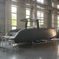 China Aluminum Alloy Boat 8.5m 45kts Max Speed Customizable High Speed Pleasure Boat for sale