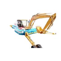 China 90kw Power Mini Amphibious Excavator 200mm Suction Pipe Dia for Efficient Dredging for sale
