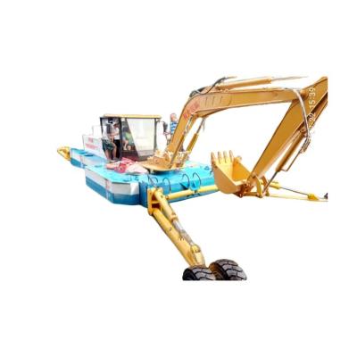 China 90kw Power Mini Amphibious Excavator 200mm Suction Pipe Dia for Efficient Dredging for sale