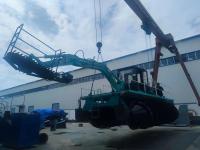 China KEDA 11m x 3.3m x 3.1m Amphibious Spartina Alterniflora Mower 20t Weight Cummins Engine Wetland Restoration for sale