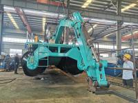 China KEDA 11m x 3.3m x 3.1m Amphibious Spartina Alterniflora Mower 20t Weight Cummins Engine Wetland Restoration for sale