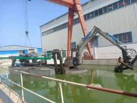 China KEDA 2025 Water Master Dredger Amphibious Excavator 6.5m Depth 1500m Discharge for sale