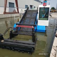 China Automatic Aquatic Plant Harvester 300-3000m³/h 2000mm Working Width for sale