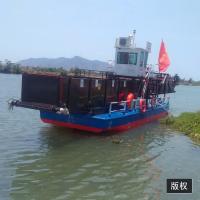 China KEDA Aquatic Weed Harvester 0.8-1m Mowing Depth Automatic for River Reservoir Cleaning for sale