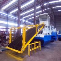 China KEDA Aquatic Weed Harvester 0.8-1m Mowing Depth Automatic for River Reservoir Cleaning for sale