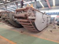 China Swamp Amphibious Excavator 90kw 500m³h Working Capacity for Construction Works for sale