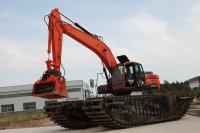 China KEDA 20t Wetland Amphibious Excavator 40 Inch Draught Cutter Suction Dredger for sale