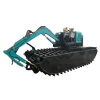 China Diesel Powered Amphibious Excavator 150KW Engine 2.5m Dredging Depth Multi-purpose for sale