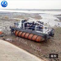 China 2000 kg Amphibious Dredger 6.5m Dredging Depth 1500m Discharge for Port River Lake Sea for sale