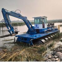 China Track Type Amphibious Excavator 194KW Diesel Power Multifunctional Swamp Dredger with 1 Year Warranty for sale