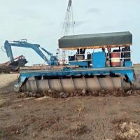 China Track Type Amphibious Excavator 194KW Diesel Power Multifunctional Swamp Dredger with 1 Year Warranty for sale