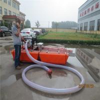 China Portable Mini Gold Dredger 30m Head 5hp Diesel Engine with Gold Chute for Small River Mining for sale