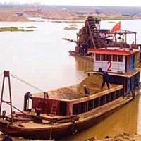 China Diesel Engine Sand Dredger for River / Sea Dredging ISO9001:2008 Certified for sale
